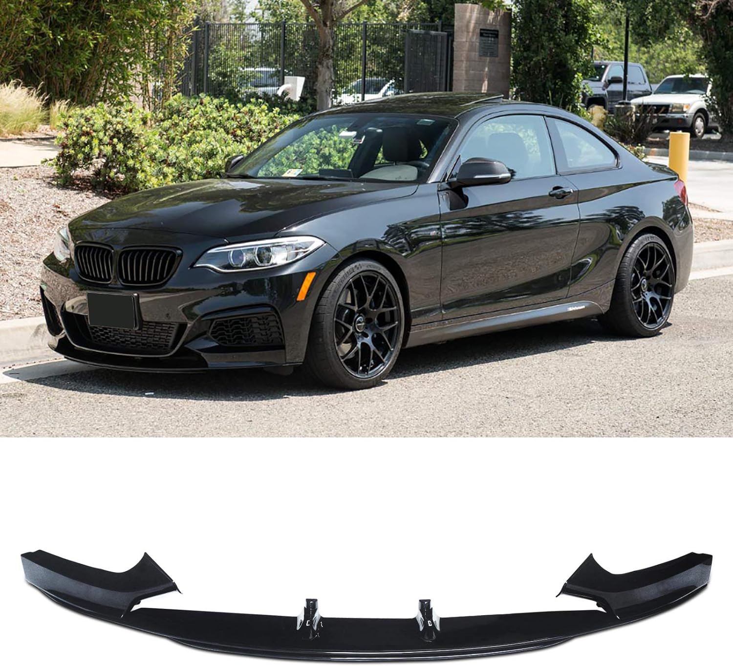 Front Bumper Lip for BMW 2 Series F22 220i 228i 230i M235i M240i 2014 ...