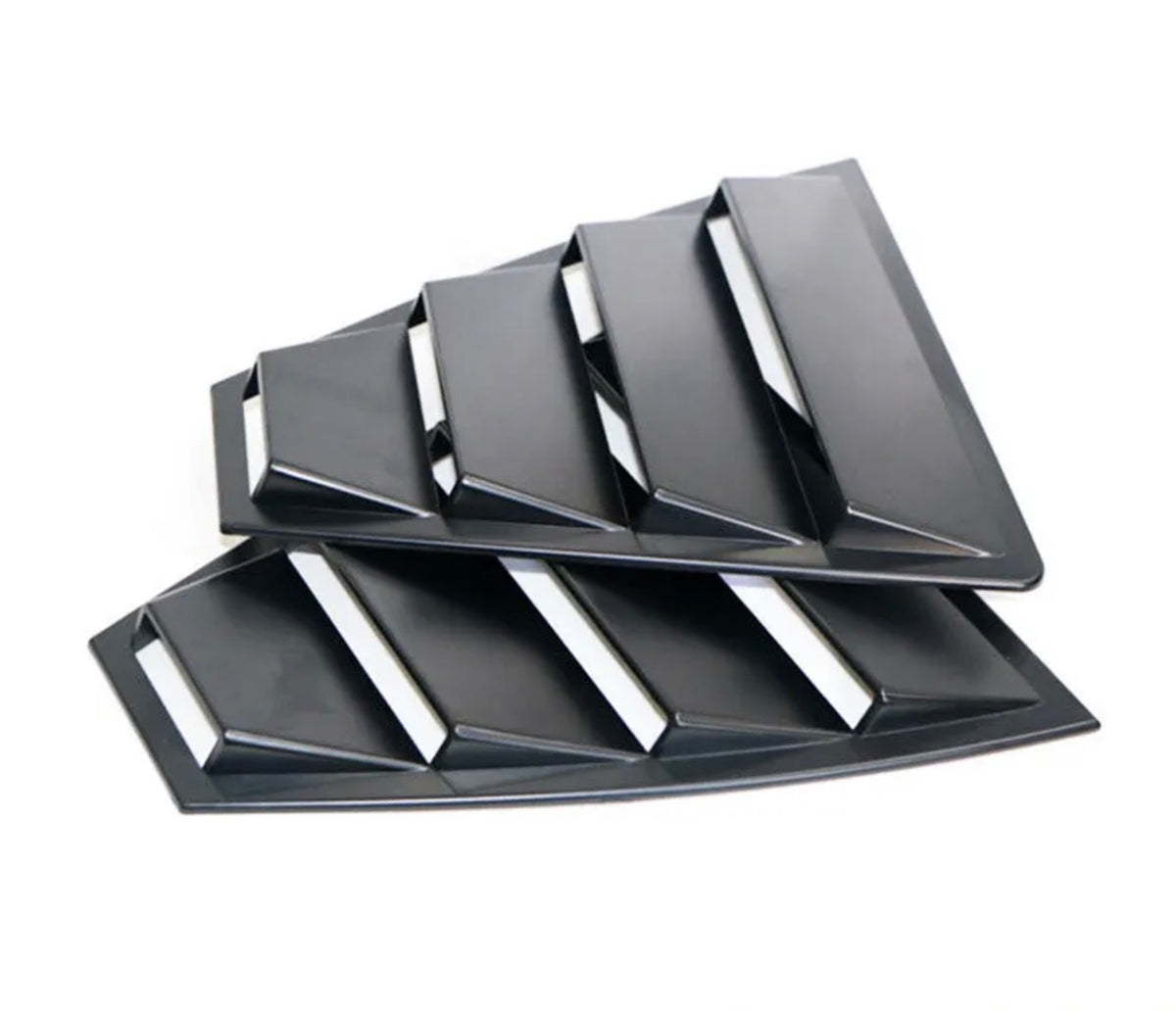 Side Vent Window Scoop Louver Cover Trim for Hyundai Elantra 2016-2020 ...