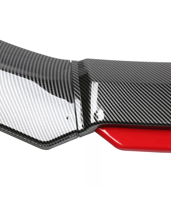 CARBON FIBER FRONT LIP WITH COLOR FOR ALL SEDAN CARS - ONECARWORLD
