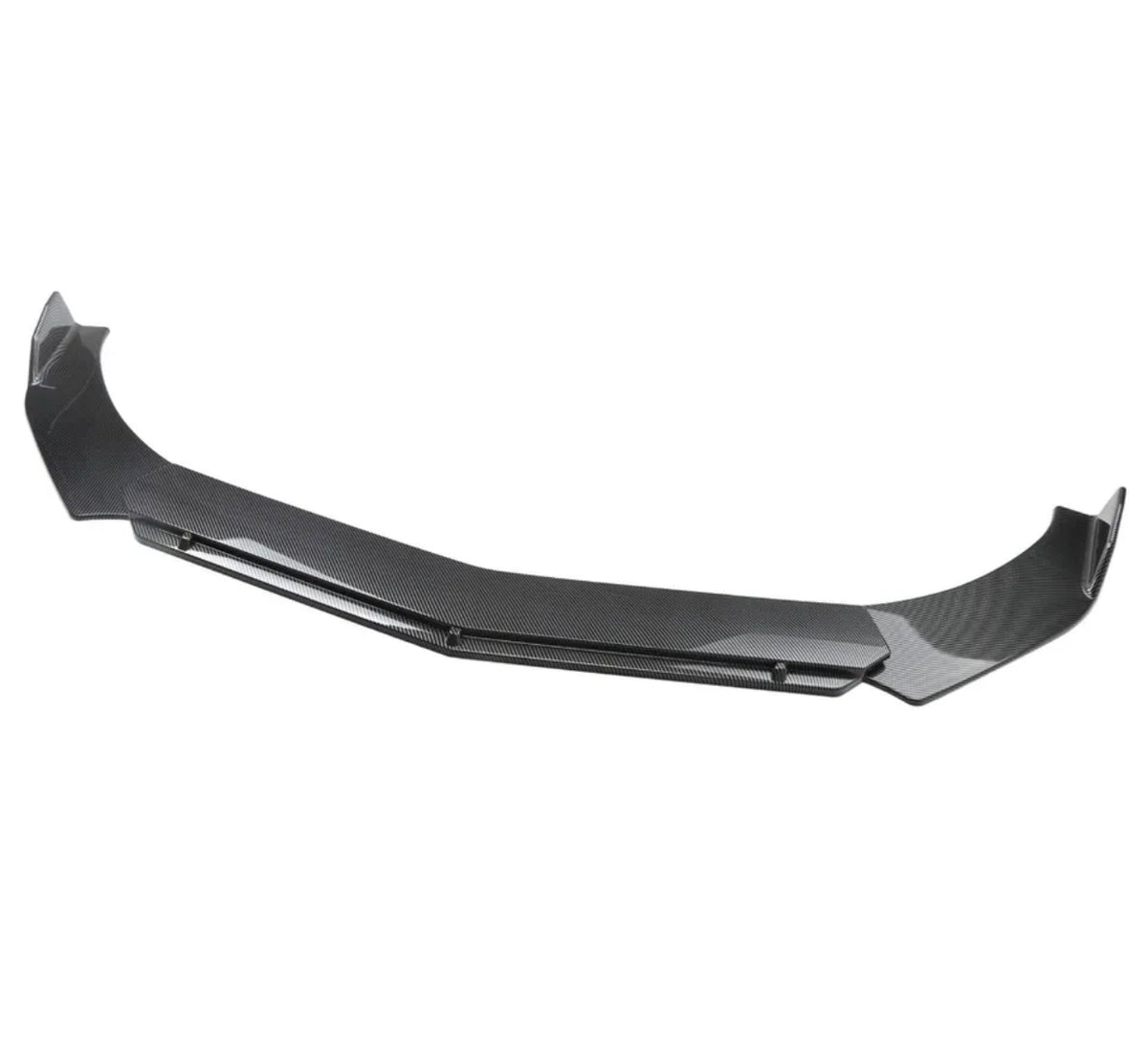 UNIVERSAL CARBON FIBER 3PCS FRONT LIP FOR ALL CARS - ONECARWORLD